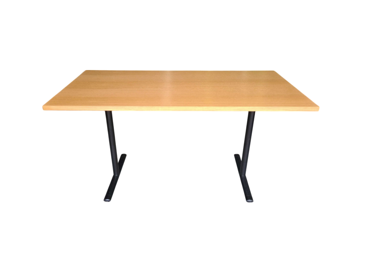 Table abattante Howe Tempest 140x70 cm bois/noir DESPINA - Occasion